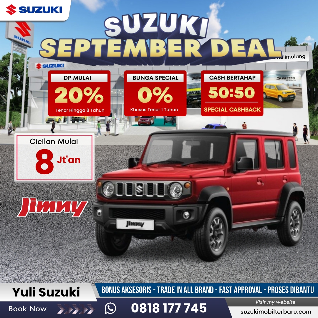 Promo Suzuki Jimny September 2025 Jakarta – Promo Suzuki Jakarta ...